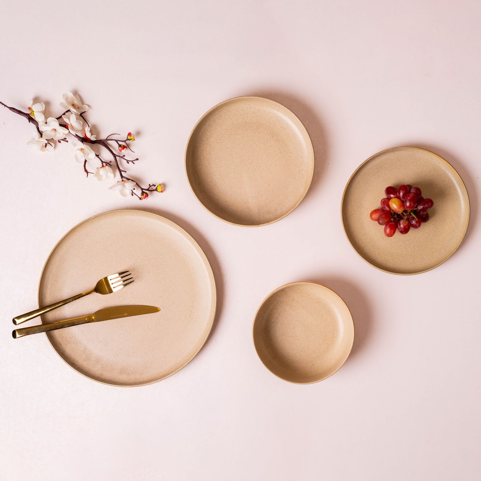 Sand Matte Dinner Set – HomePro