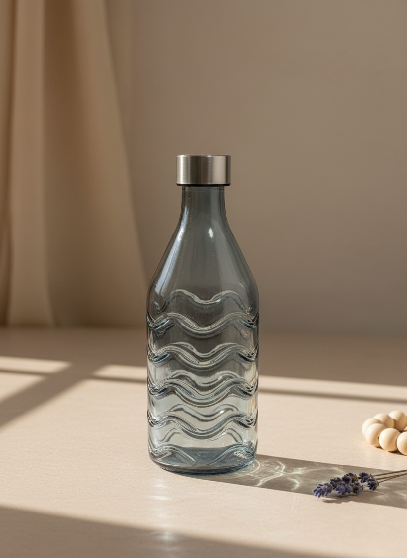Ripple Glass Bottle – HomePro